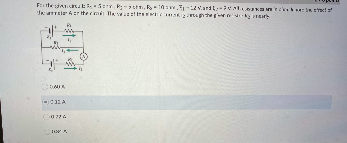 Solved For the given circuit: R1 = 5 ohm , R2 = 5 ohm , R3 = | Chegg.com