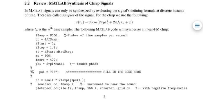 Solved Matlab Please Answer Section 31 All Parts Show