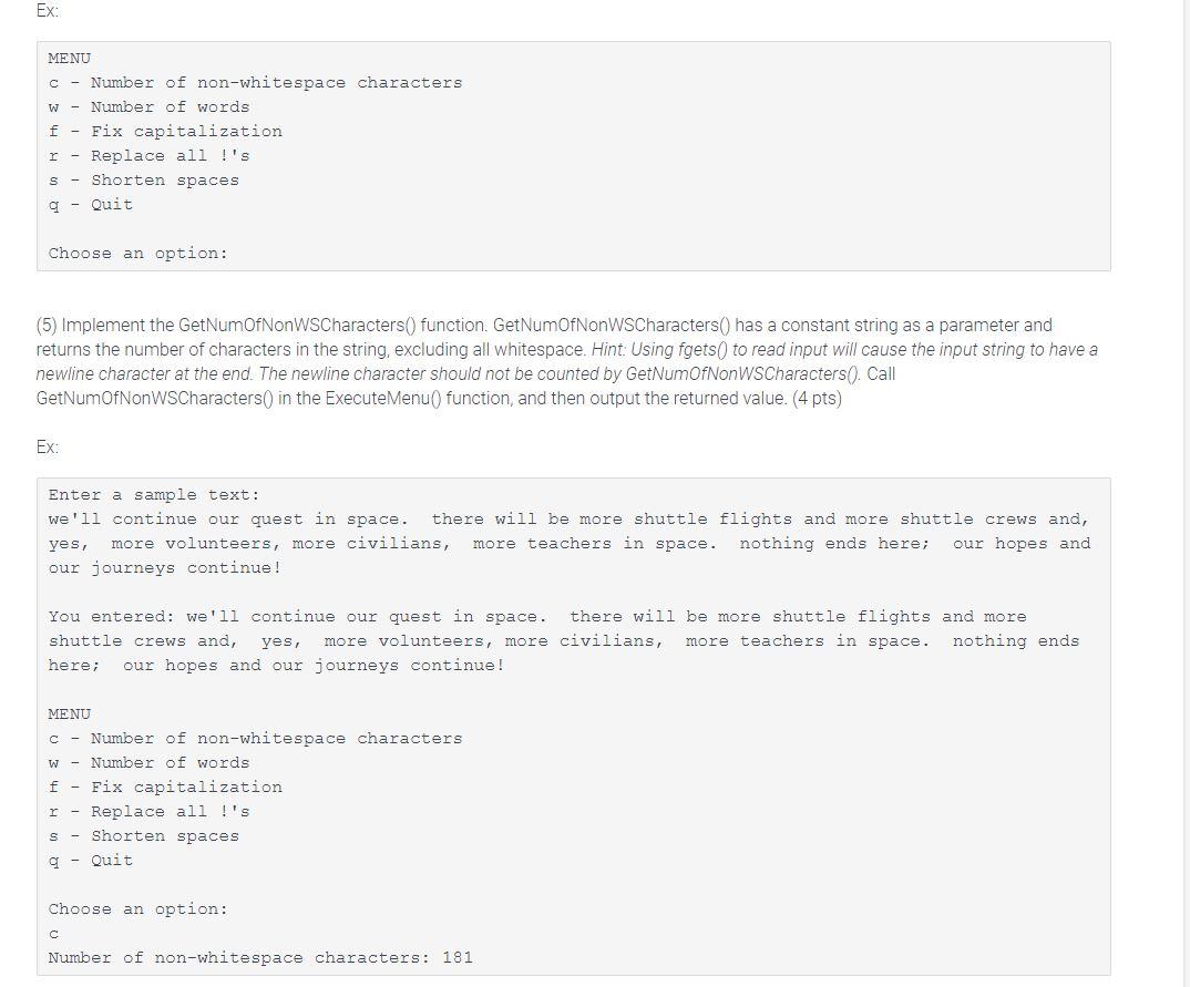 Solved 6.22 LAB*: Program: Authoring assistant (1) Prompt | Chegg.com