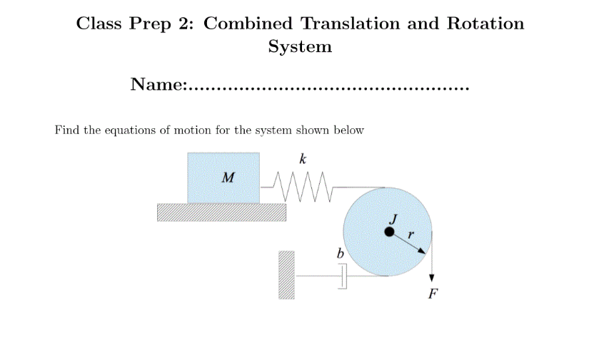 Solved Class Prep 2: Combined Translation and Rotation | Chegg.com