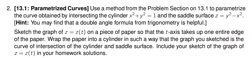 Solved Methods from Problem Section 13.1 include taking the | Chegg.com