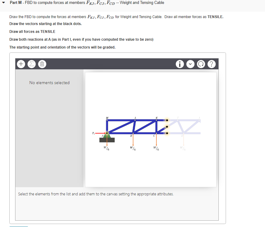 Solved - Case A) before post-tensioning of the lower cord, | Chegg.com