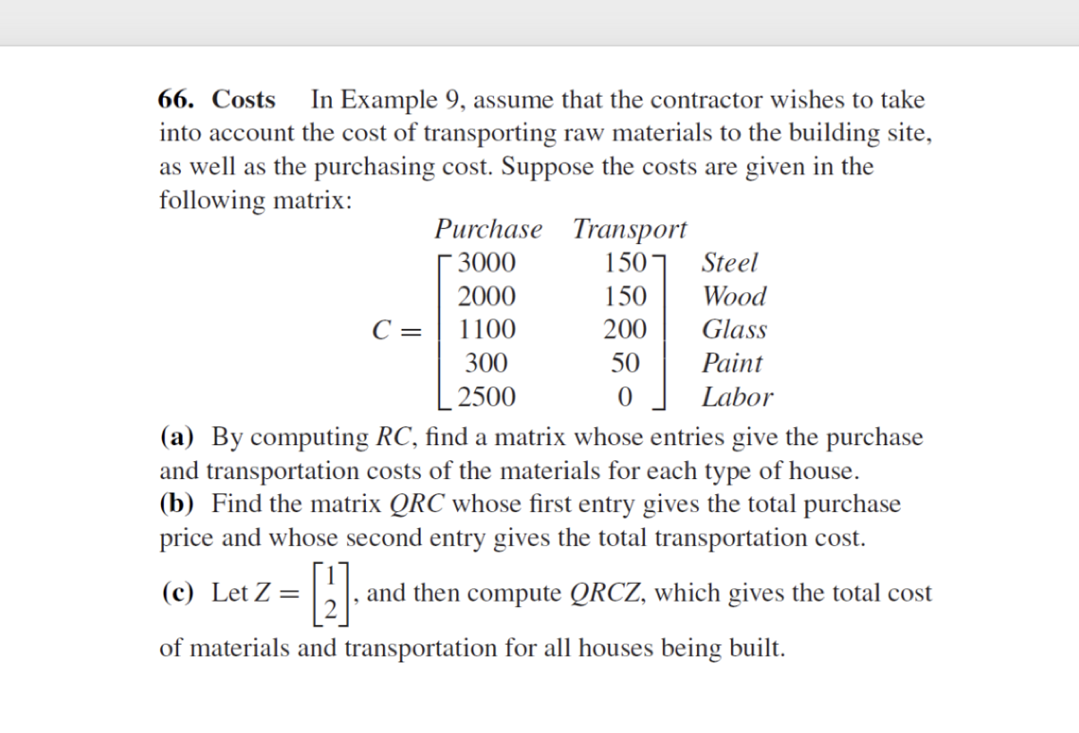 Solved Costs In Example 9, ﻿assume that the contractor | Chegg.com
