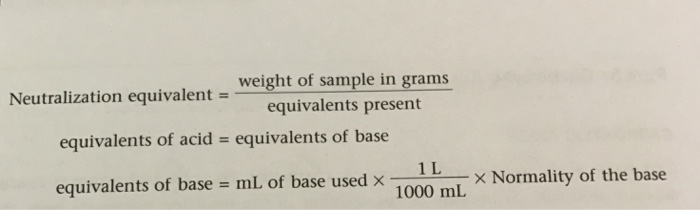 Solved In organic lab we performed a neutralization | Chegg.com