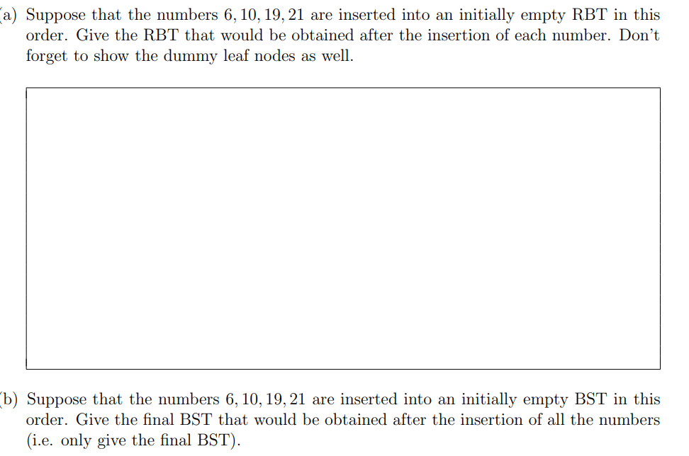 Solved ) Suppose that the numbers \\( 6,10,19,21 \\) are | Chegg.com