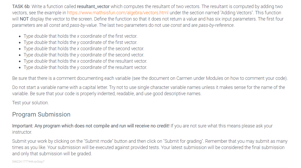 Solved Please do not use break statements and PLEASE use all | Chegg.com