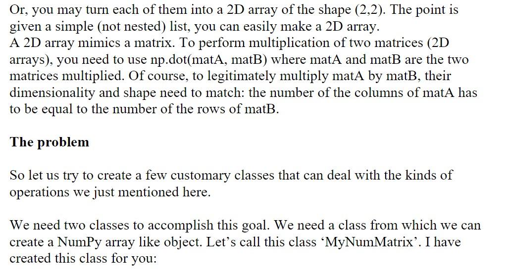 Solved Motivation This exercise focuses on the very basic | Chegg.com