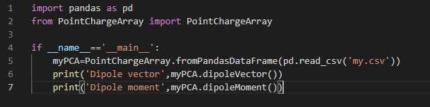 Solved 17.14 Programming Project II (ENGR 132): Dipole | Chegg.com