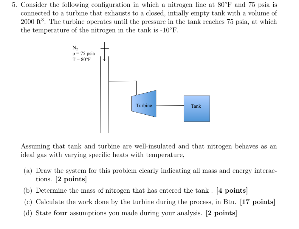 Solved 5. Consider the following configuration in which a | Chegg.com