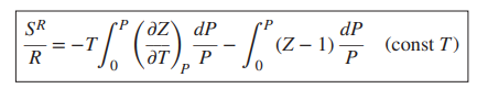 Solved Derive the entropy departure function. The answer is: | Chegg.com