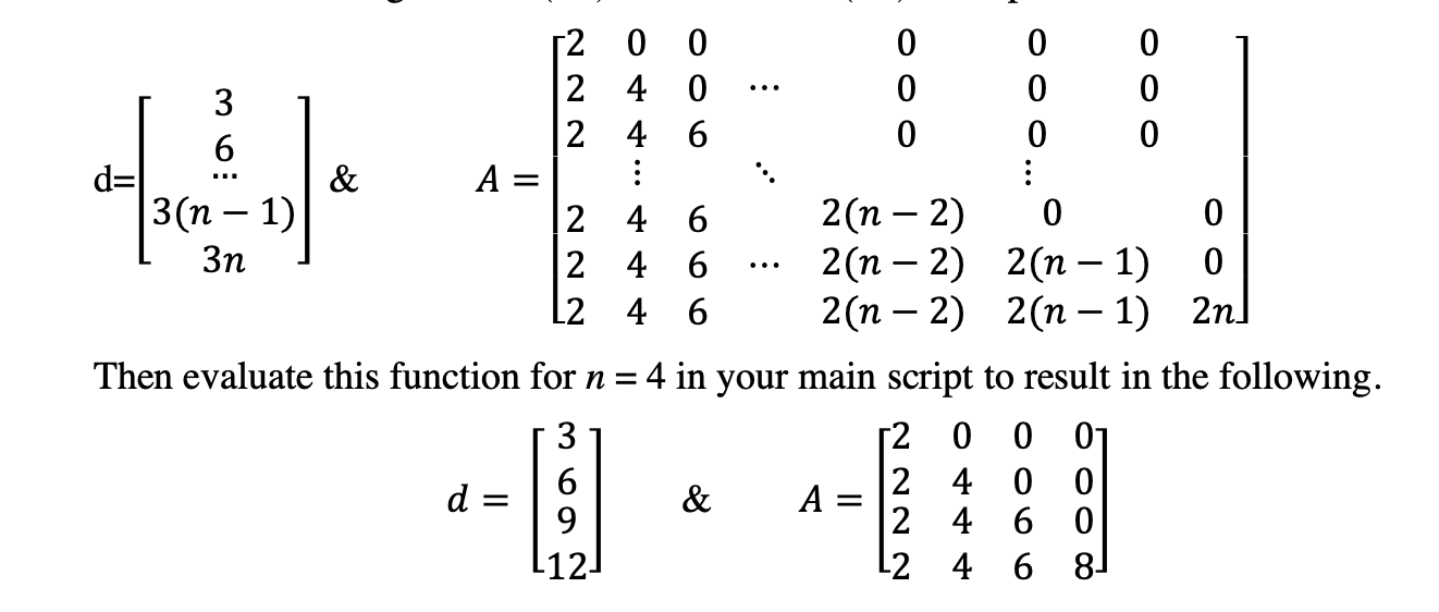 Solved Write two functions that take n as input and in | Chegg.com