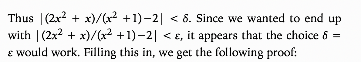 Solved So I'm working through "Calculus: A Rigorous First | Chegg.com