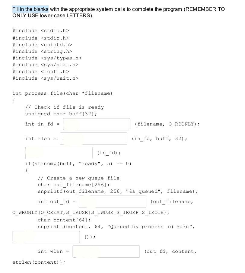 Solved Here you just need to fill out the blanks in pictures | Chegg.com