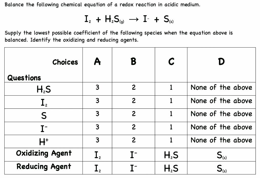 How To Balance Chemical Equation In Acidic Medium - Tessshebaylo