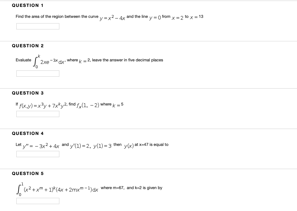 Solved Find the area of the region between the curve y=x2−4x | Chegg.com