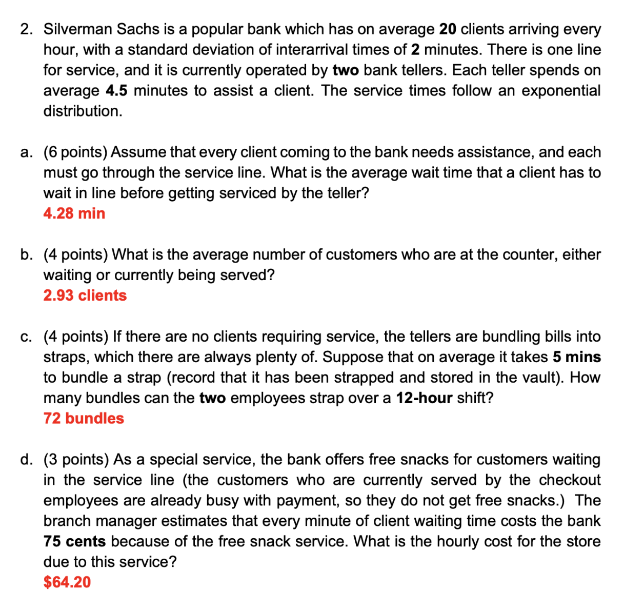 Solved Make sure the answers match the numbers in red. They | Chegg.com