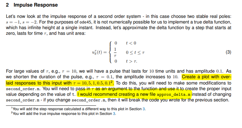 Solved 2 Impulse Response Let's now look at the impulse | Chegg.com