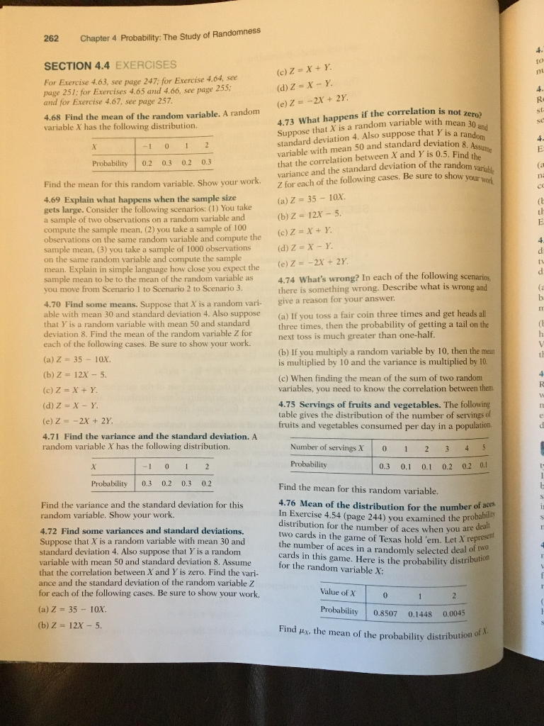 Solved these are statistics problems. I kinda figure out but | Chegg.com