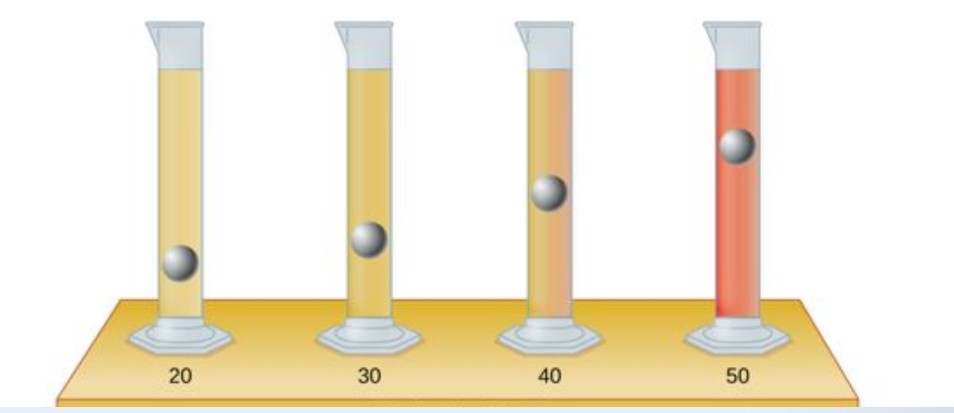 Solved The test tubes shown below contain equal amounts of | Chegg.com