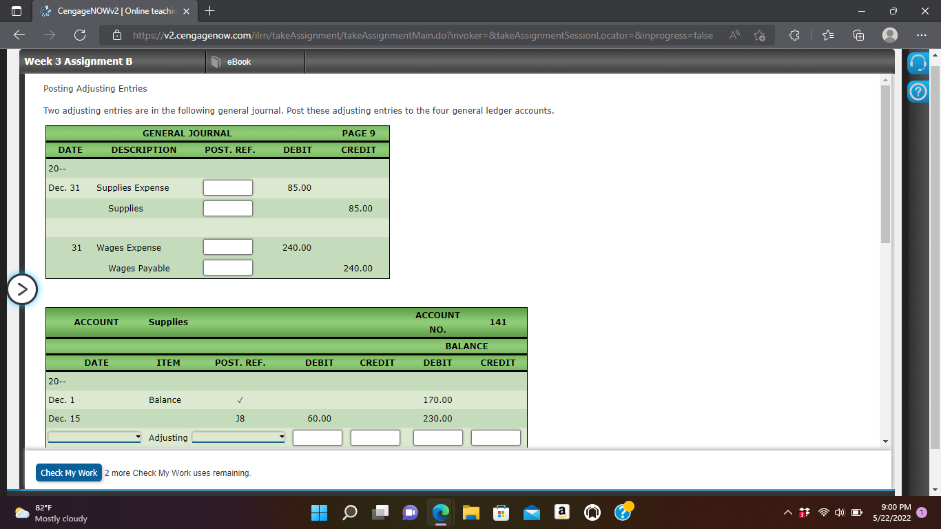 Solved CengageNOWv2 | Online teachin x + > | Chegg.com