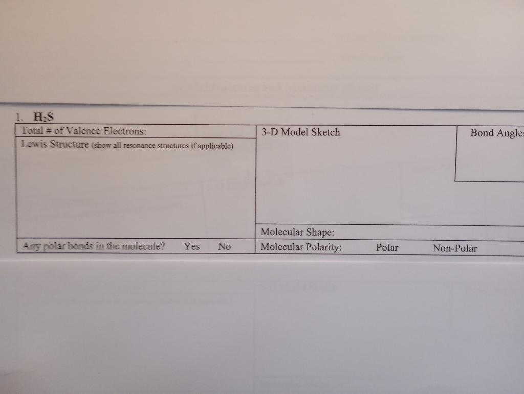 Solved 1. H2 S2. COCl23. SiI4 - use a black ball for silicon | Chegg.com