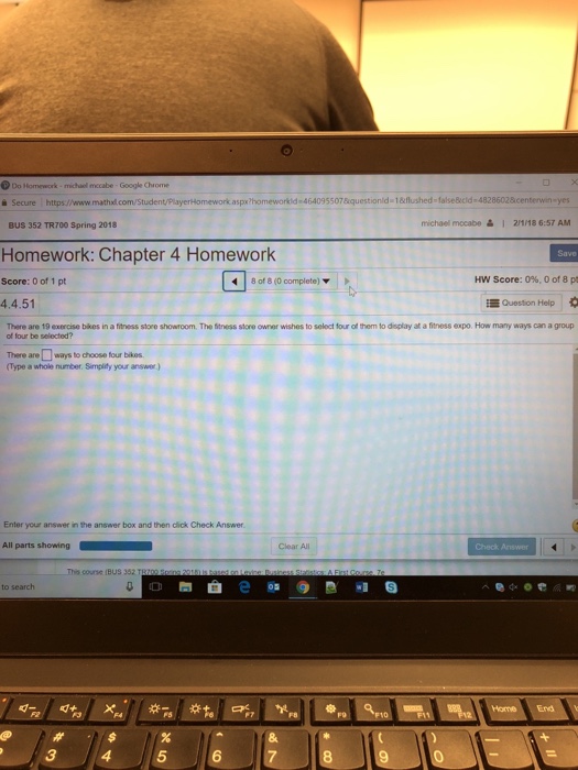 Solved Do Homework michal mecabe-Google Chrome Secure https | Chegg.com