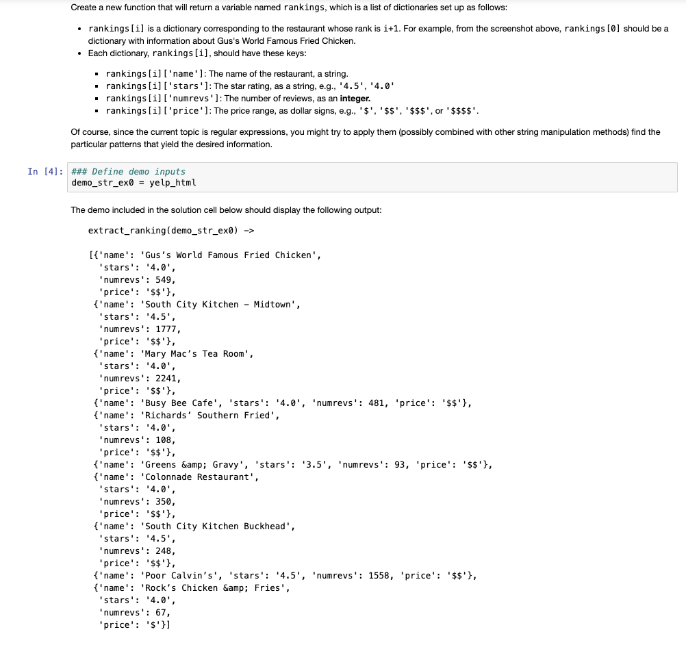 Solved Create a new function that will return a variable | Chegg.com