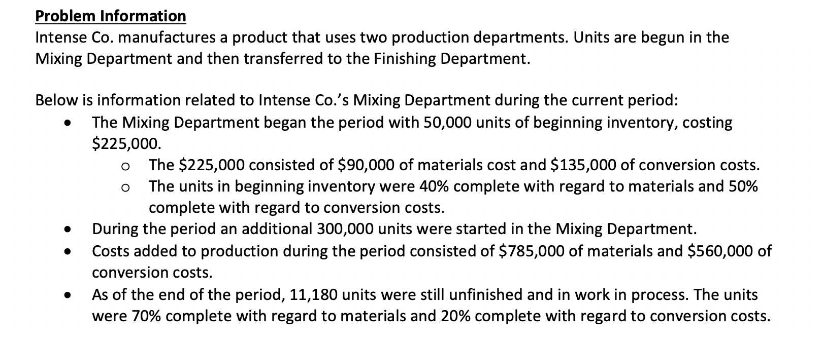 Solved While calculating the 'Cost per Equivalent Units of | Chegg.com