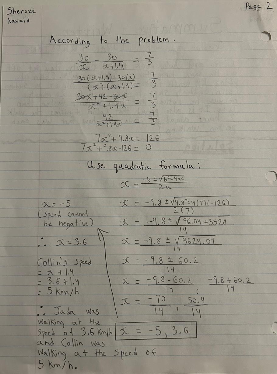 Solved Summative - Written Question \#1 - RATIONAL FUNCTIONS | Chegg.com