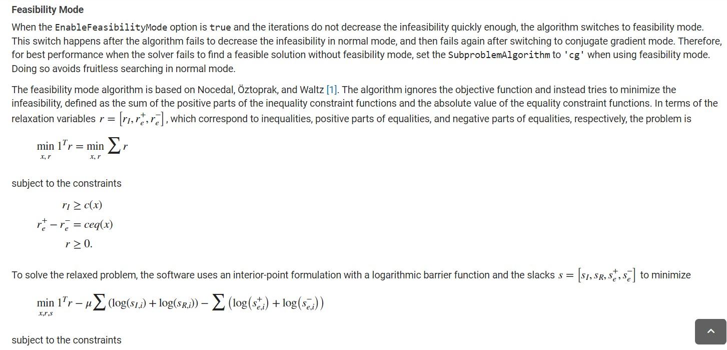 Solved In MATLAB: implement an interior point method similar | Chegg.com