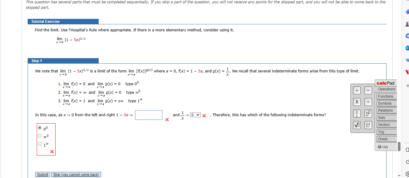 Solved Find the limit. Use l'Hospital's Rule where | Chegg.com