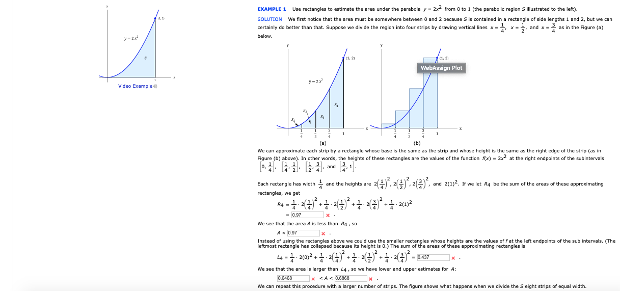 Solved 1 (a) Using left endpoints (b) Using right endpoints | Chegg.com