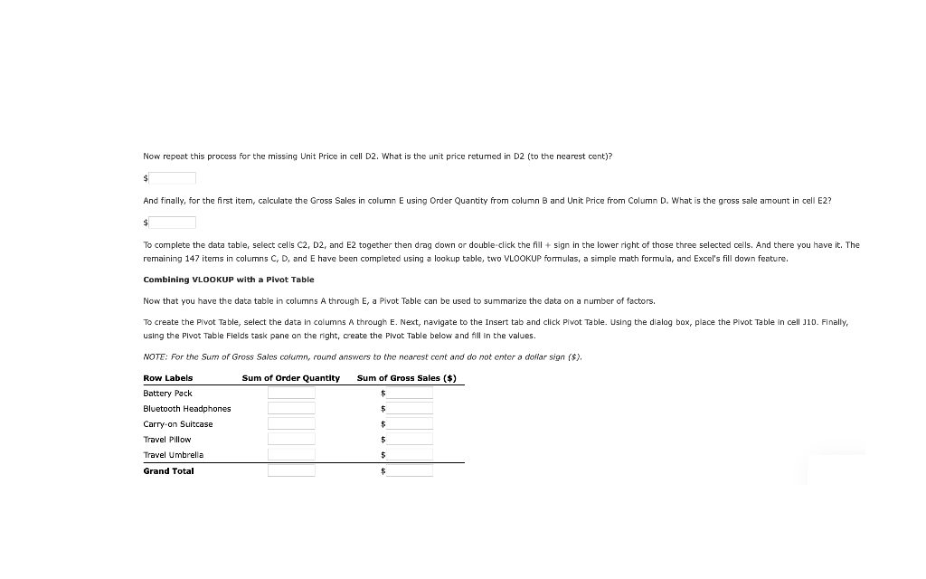 Solved The Vlookup Function In Excel Is A Powerful Tool That 6397