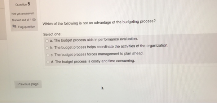 Solved Which of the following is not an advantage of the | Chegg.com