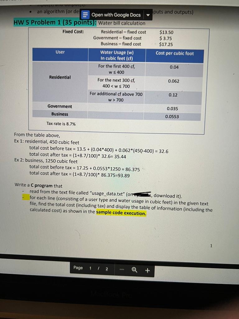 Solved total cost before | Chegg.com