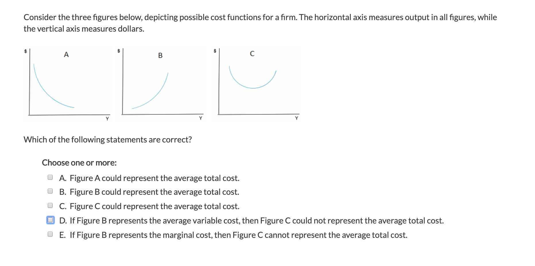 Solved Consider the three figures below, depicting possible | Chegg.com