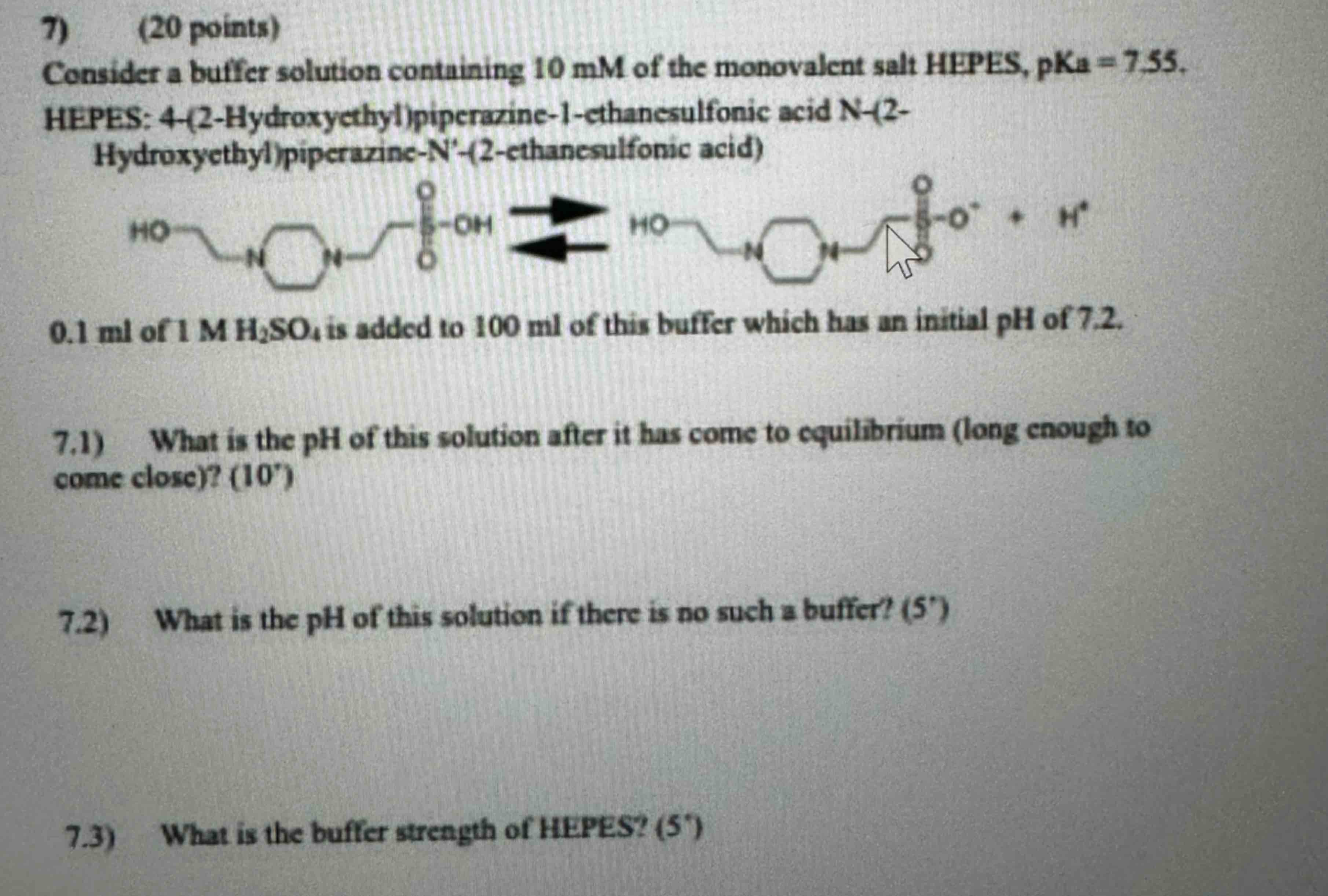 Solved 7) (20 points)Consider a buffer solution containing | Chegg.com Solved 7) (20 points)Consider a buffer solution containing | Chegg.com