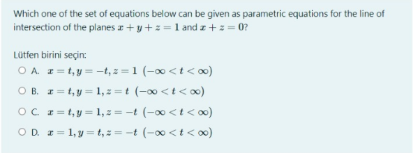 Solved Which one of the set of equations below can be given | Chegg.com
