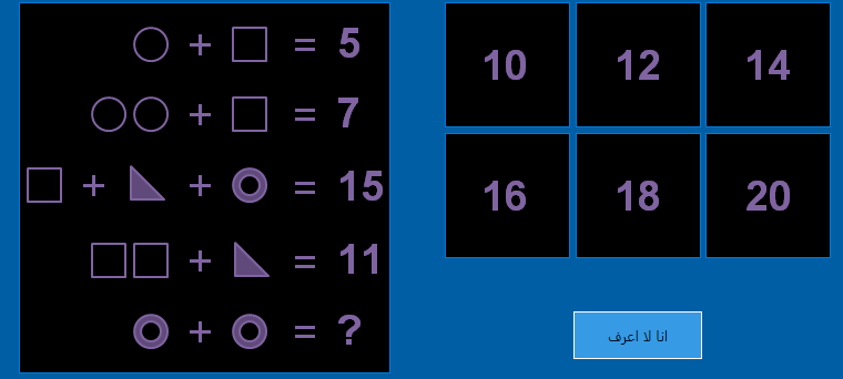Solved This is IQ question What is the correct answer with | Chegg.com