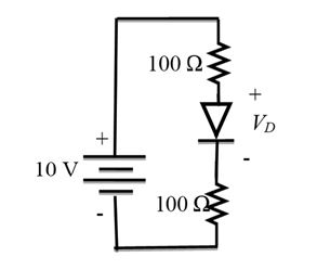 Solved In the circuit below, what is the voltage drop across | Chegg.com