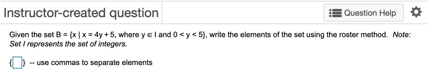 Solved Instructor-created question :Question Help Given the | Chegg.com