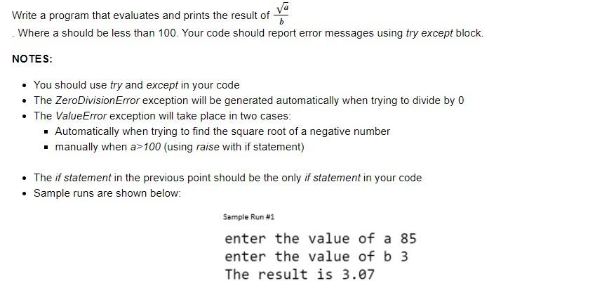 Solved B Write A Program That Evaluates And Prints The 7383
