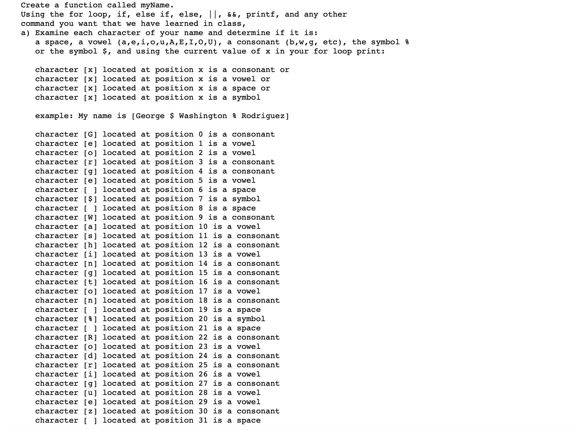 Solved In the main function a) Create the following | Chegg.com