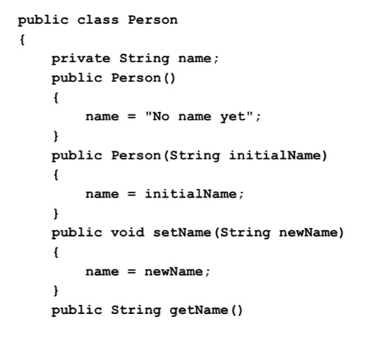 Solved 1. Give a complete definition of a class called | Chegg.com