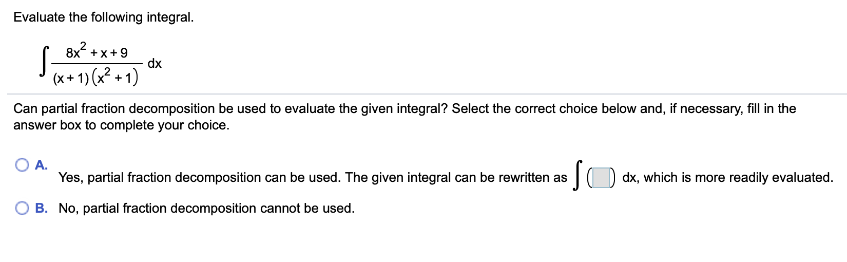 Solved Evaluate the following integral. 7(x²+2) x(x2+7) dx | Chegg.com