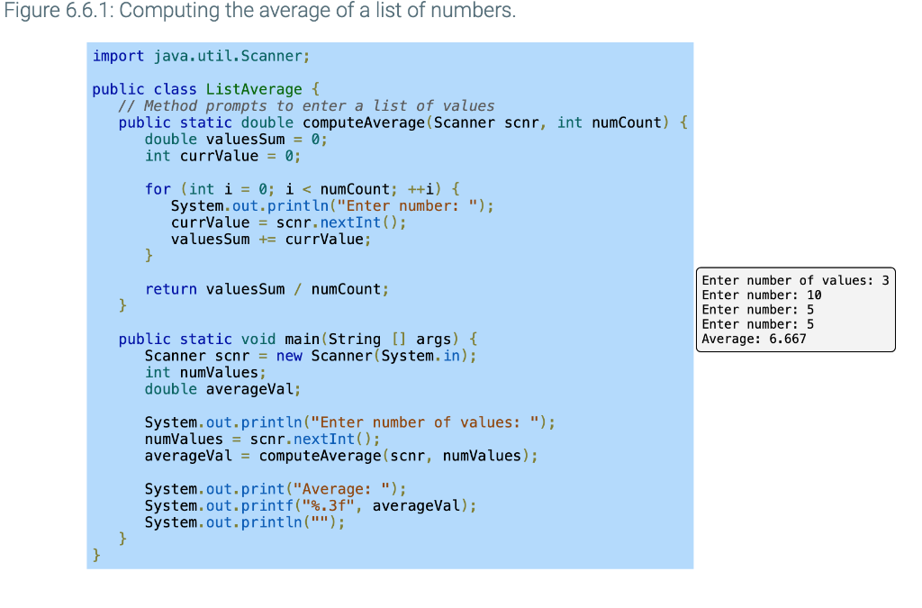 1. Copy and paste the computeAverage() and main() | Chegg.com