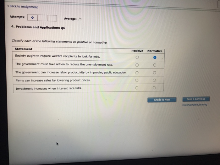 Solved Back to Assignment Attempts: Average: /1 Classify | Chegg.com