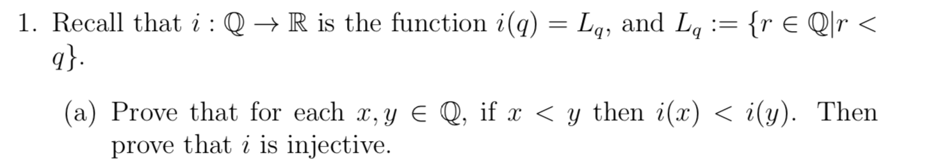 Solved Prove that for each x,y∈Q(rationals), if x