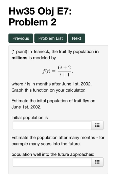 Solved Hw35 Obj E7: Problem 1 Previous Problem List Next (1 | Chegg.com