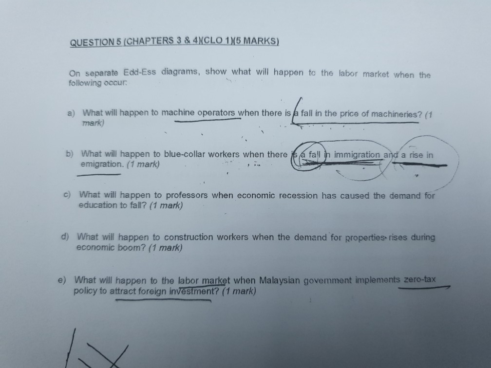 Solved QUESTION 5 (CHAPTERS 3 & 4)(CLO 1)(5 MARKS) On | Chegg.com